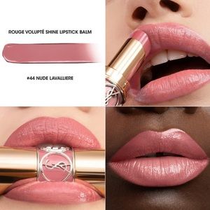 Yves Saint Laurent | Makeup | 33 Ysl Rouge Volupte Shine Oilinstick Lipstick Balm 44 Nude ...